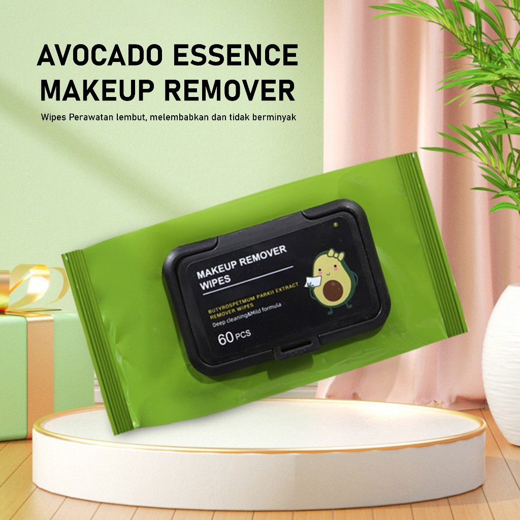 Jual Tisu Basah Pembersih Riasan Wajah Makeup Remover Wipes Avocado ...