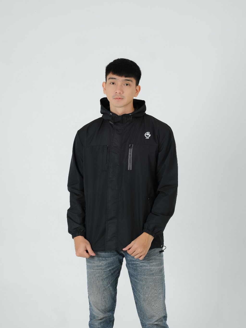 Jual Jaket Parasut Pria Waterproof Model Elbrus 4 saku Original FCF ...