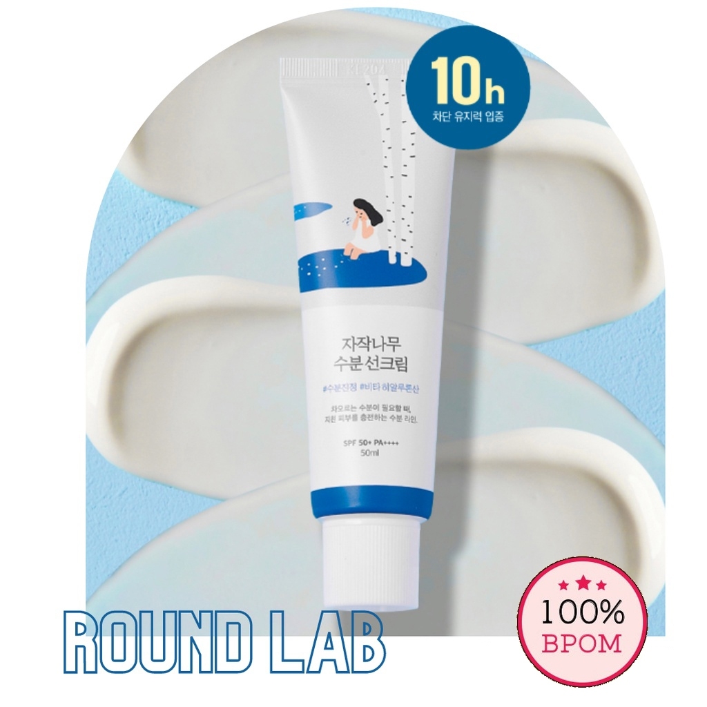 Jual ROUND LAB Birch Juice Moisturizing Sun Cream SPF50+ PA++++ 50ml ROUNDLAB SUNSCREEN | Shopee ...