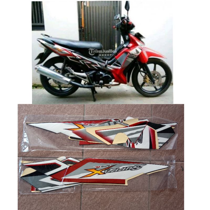 Jual Stiker striping supra x 125 r 2011 2012 | Shopee Indonesia