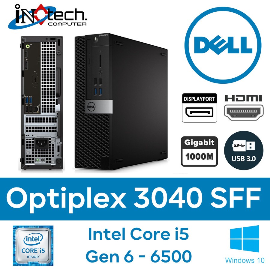 Jual Dell OptiPlex 7040 / 5040 / 3040 SFF Core i3 / i5 / i7 Gen 6th PC SLIM | Shopee Indonesia