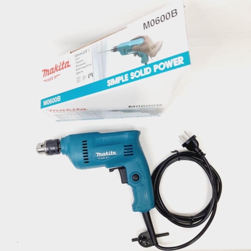 Jual Mesin Bor Tangan 10 MM MAKITA M0600 ( EX MT60 ) | Shopee Indonesia