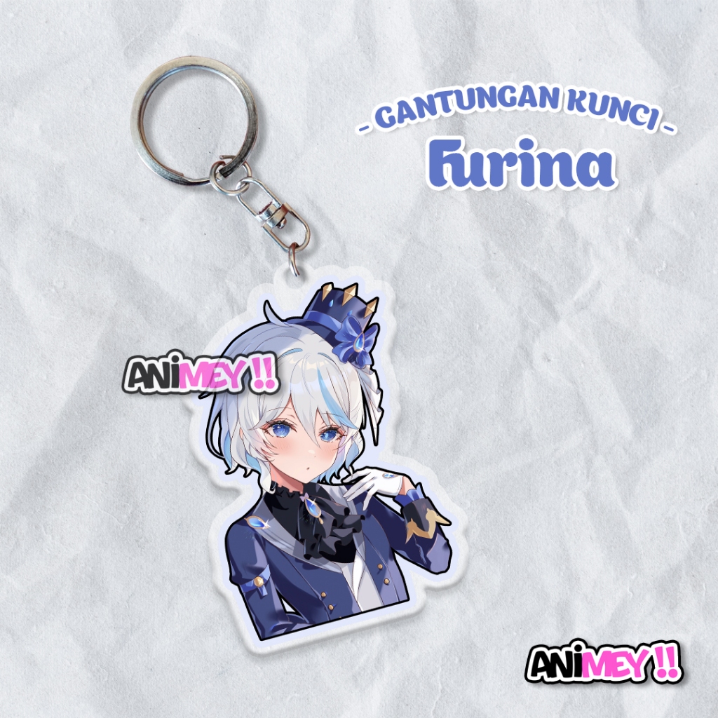 Jual Gantungan Kunci Furina Genshin Impact / Keychain / Ganci Akrilik | Shopee Indonesia