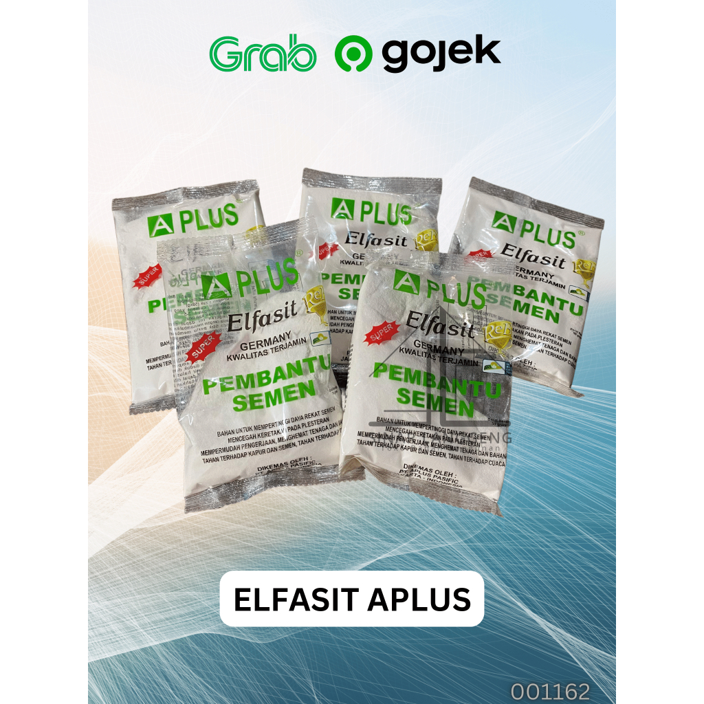 Jual Elfasit Aplus Alkasit Alkacit 50gr semen adiktif / semen instan ...