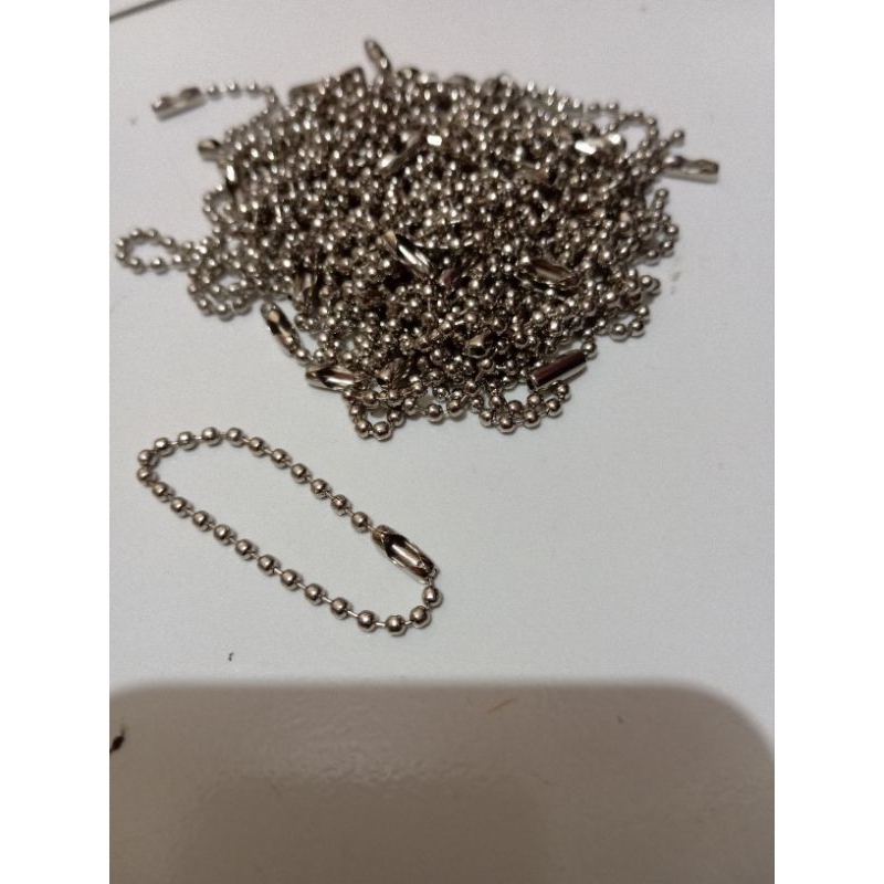 Jual 10 pcs Rantai Hang Tag, Biji Lada, Rantai Gantungan kuku | Shopee ...