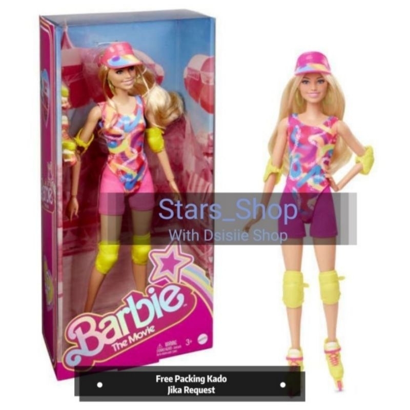Jual Barbie The Movie Barbie in inline skating outfit doll Original ...
