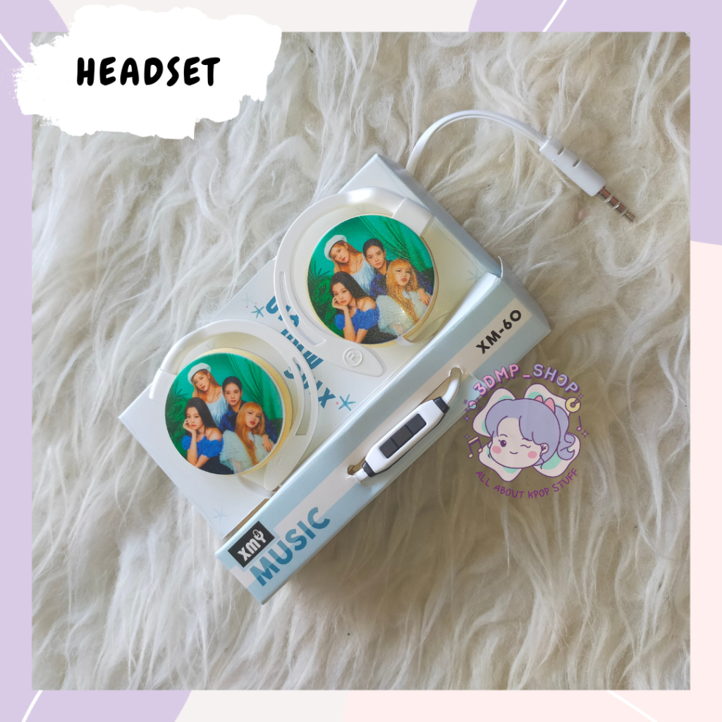 Jual HEADSET EARPHONE KARAKTER KPOP BLACKPINK | Shopee Indonesia