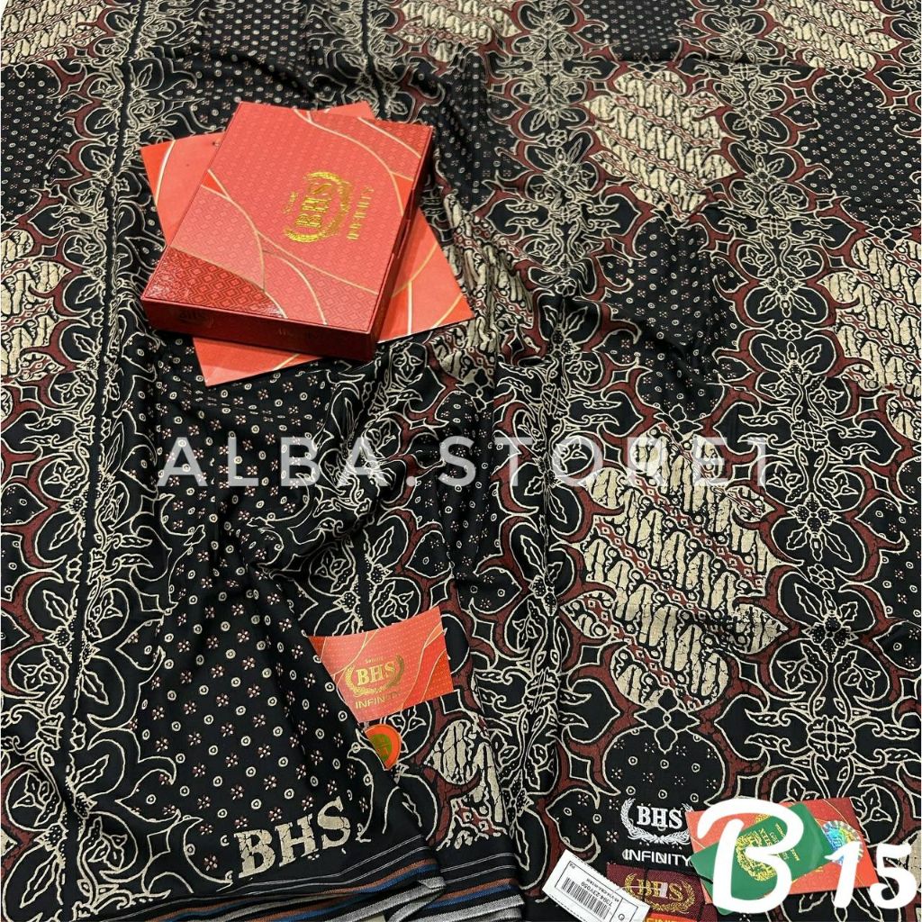 Jual Sarung BHS Infinity Batik Gold 100% Ori//Sarung BHS Batik Infinity ...