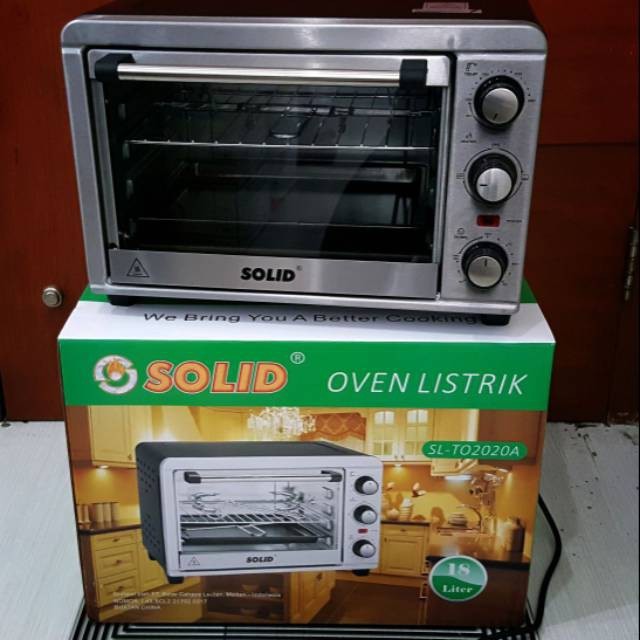 Jual SSA SOLID Oven Listrik 18 Liter, 26 Liter dan 36 Liter Stainless ...