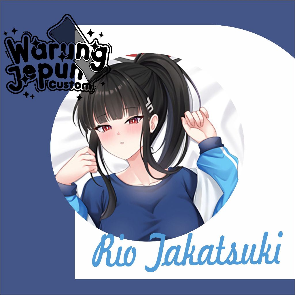 Jual Dakimakura Rio Takatsuki Blue Archive | Shopee Indonesia