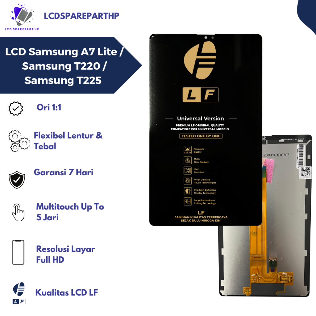 Jual LCD Samsung Tab A7 Lite / T220 / T225 Fullset Touchscreen | Shopee ...
