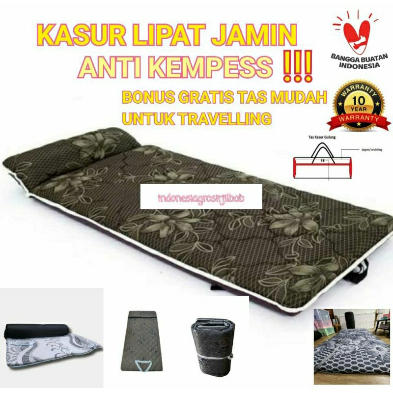 Jual KASUR LIPAT ANTI KEMPES / KASUR BUSA SUPER / MATRAS / KASUR LIPAT ...