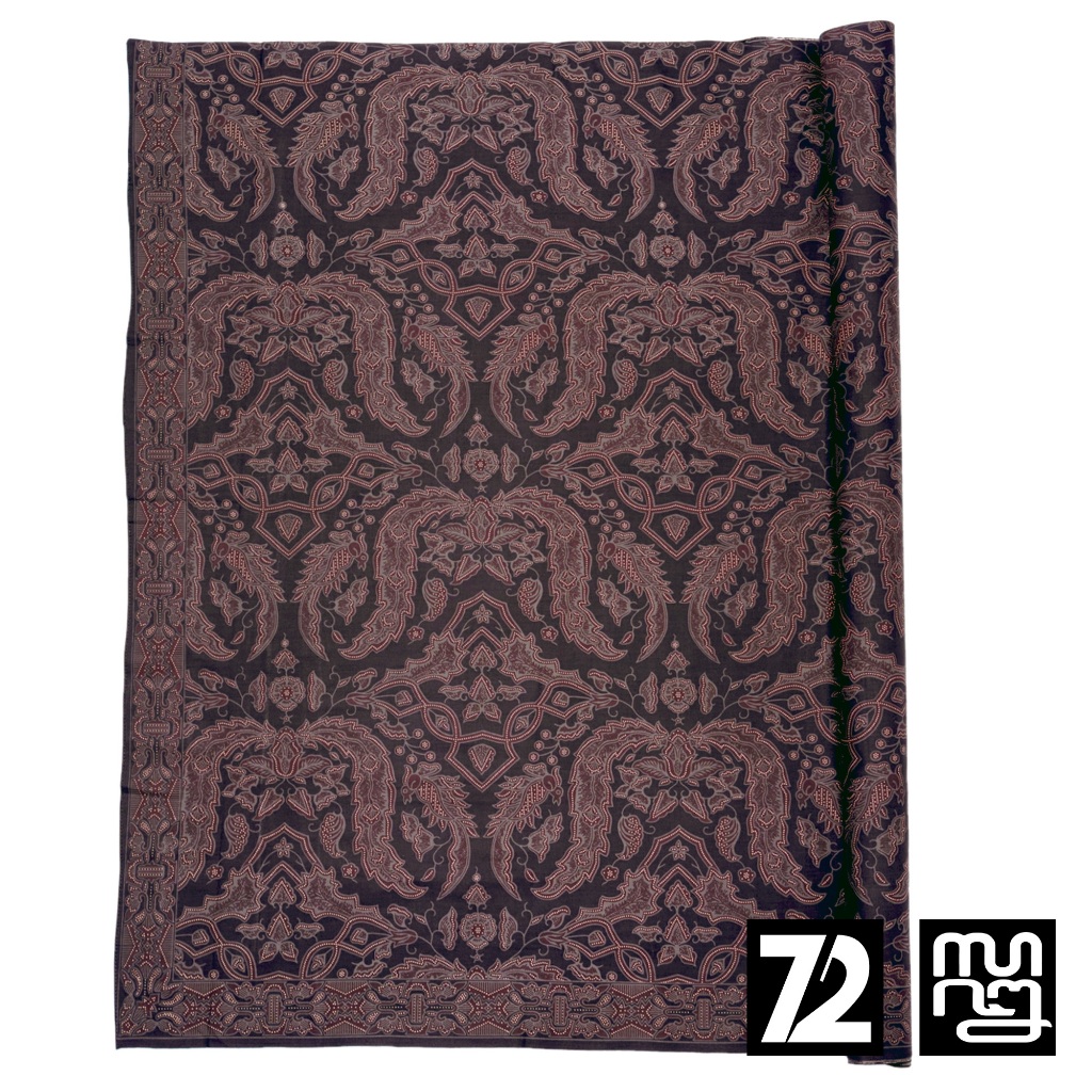 Jual BAHAN BATIK PREMIUM Katun Warna Hitam Item Black Earthy Brown ...