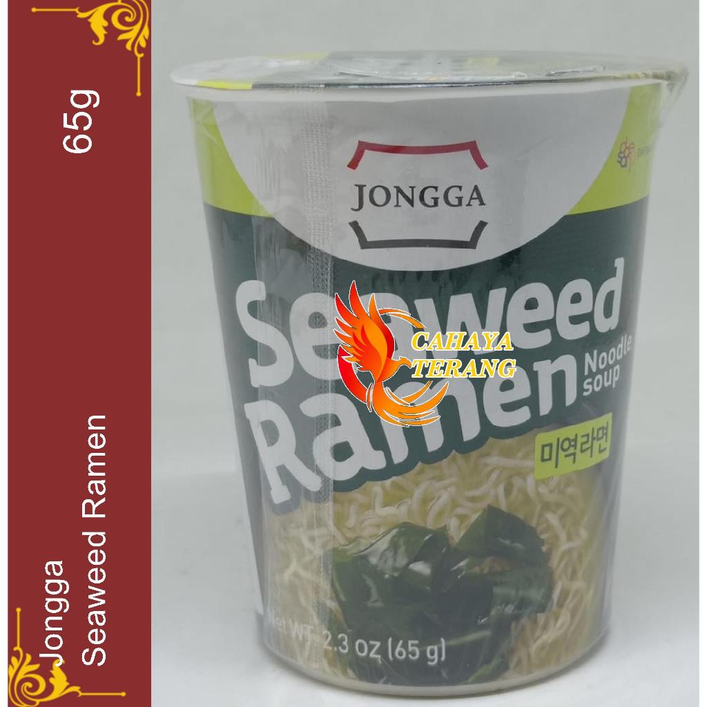Jual Jongga Seaweed Ramen HALAL Mie Ramen Sup Rumput Laut Korea 65g ...