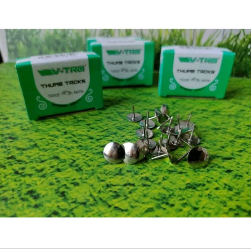 Jual Paku payung Murah/thumb tacks/paku pinus murah ( 1pak/10ktk ...