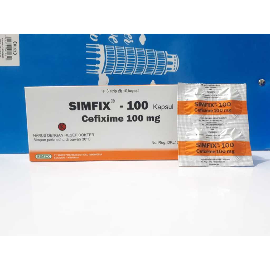 Jual SIMFIX 100mg TABLET (HARGA YANG TERTERA HARGA PER 1 TABLET/ 1 BIJI ...