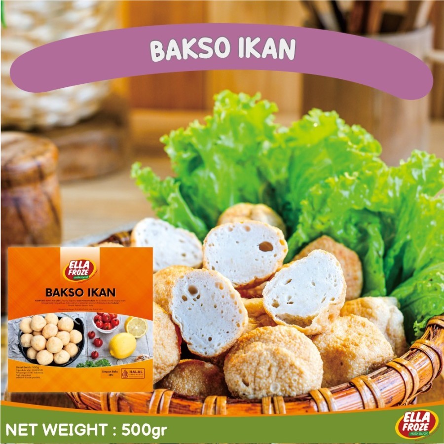 Jual Bakso Ikan 500gr Ellafroze | Shopee Indonesia