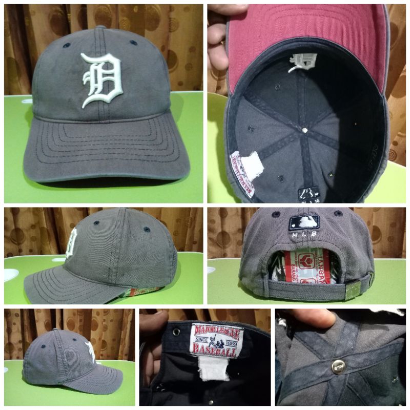 Jual Topi caps MLB Detroit original ( secondbrand) | Shopee Indonesia