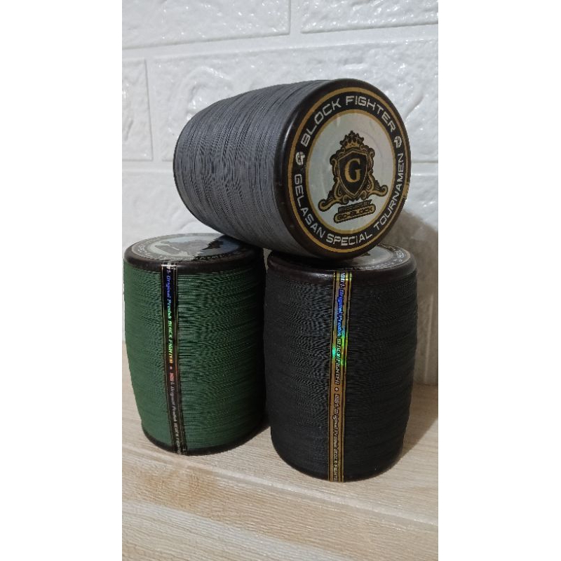 Jual SENAR MATOT 018 BAHAN ABU 6000 YARD. SENAR MATI BLOCK FIGHTER ...