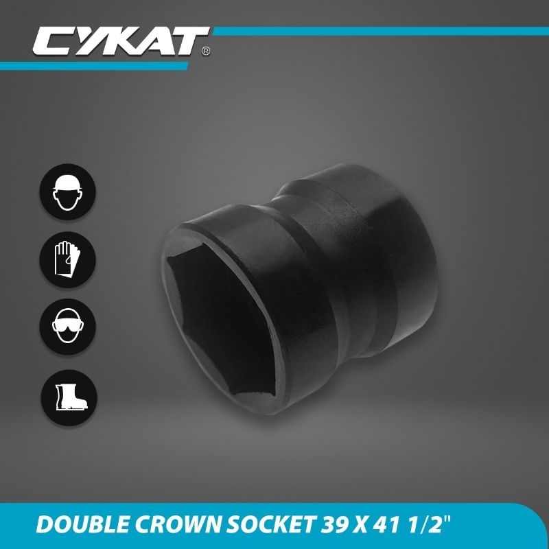 Jual CYKAT Double socket 39 x 41 mm mata kunci sok CVT crown shock motor matic - Kunci shock ...