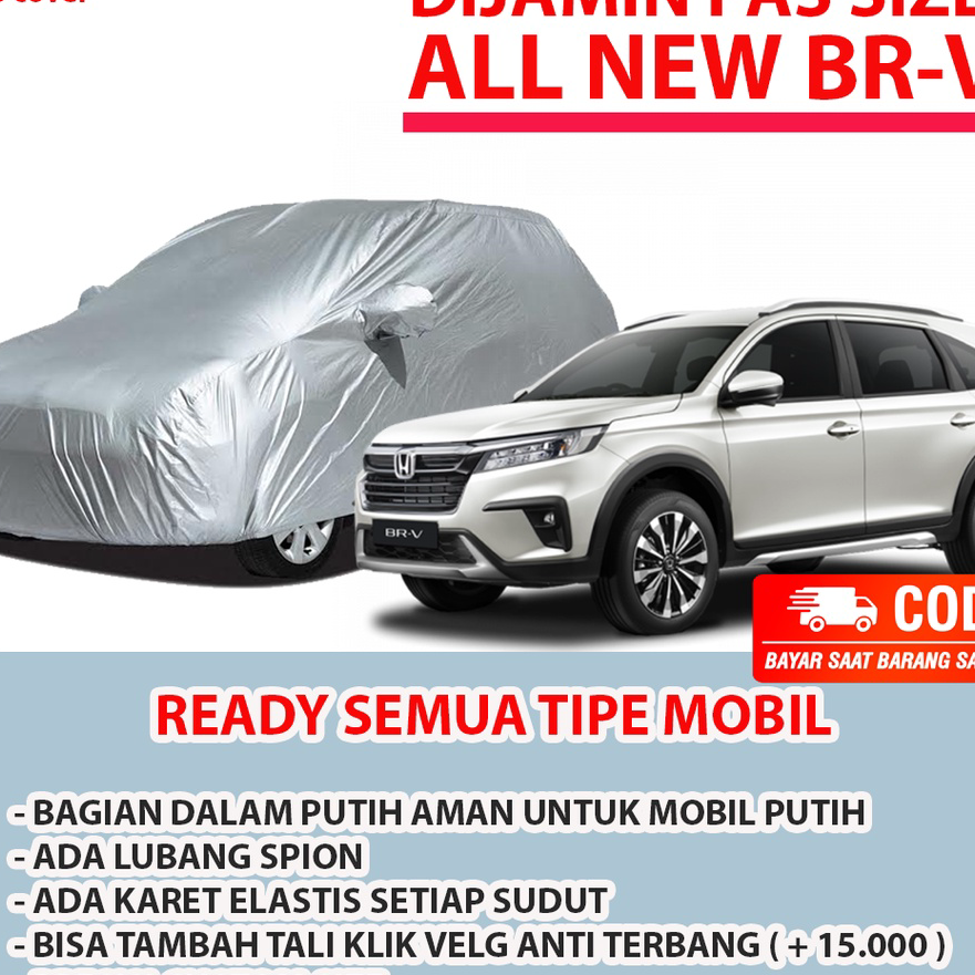 Jual Diskon!! Body Cover Mobil all new brv Sarung Mobil brv/crv/crv ...