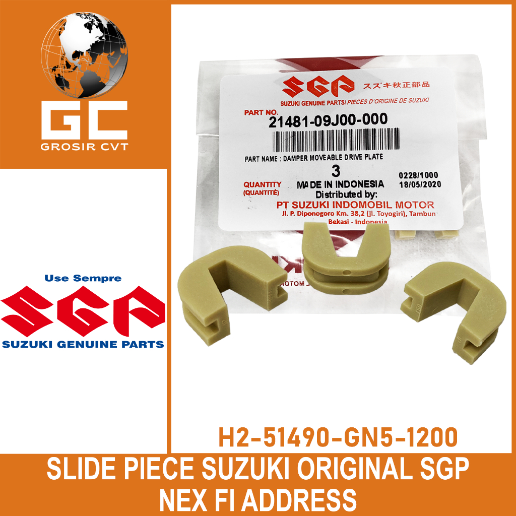 Jual Slider Slide Piece Suzuki Nex Address Lets 110 Karbu Fi 21481 ...