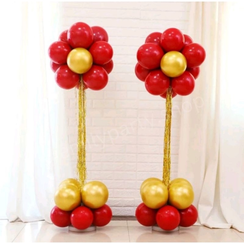 Jual Standing Balon + Tatakan Balon tinggi 90 cm Tiang balon stand ...