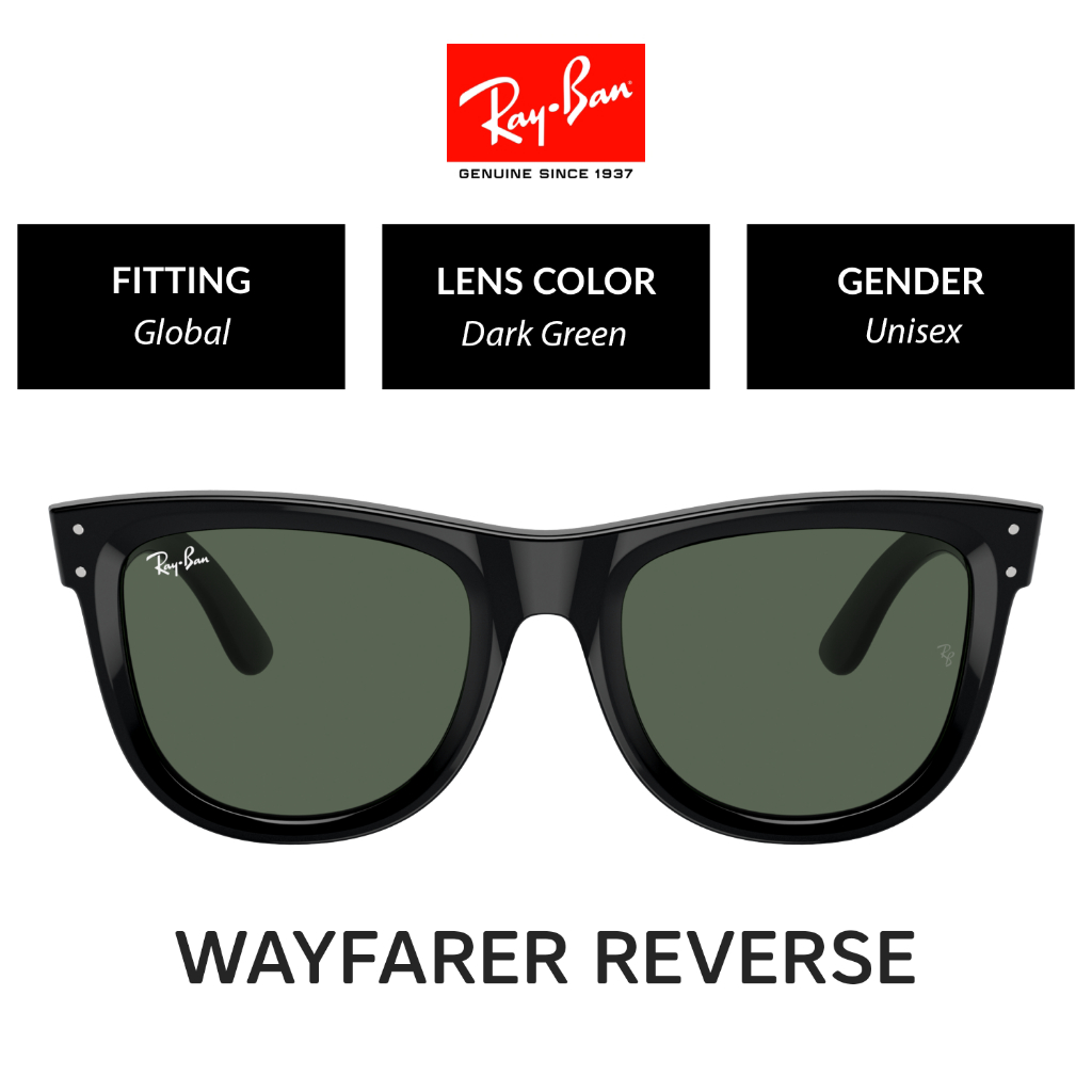 Jual RAY-BAN WAYFARER REVERSE | RBR0502S 6677VR | Global | Sunglasses ...