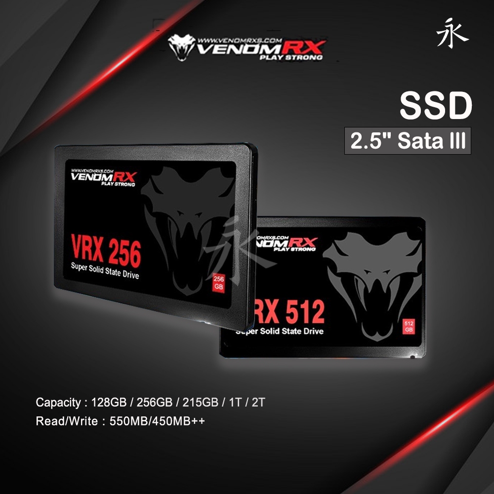 Jual VENOMRX SSD SATA Super 2.5" Inch SATA 1TB/2TB | Shopee Indonesia