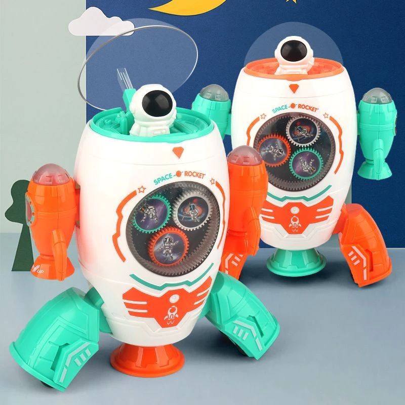 Jual Mainan Edukasi Anak Space Rocket Mainan Roket Listrik Musik Dan ...