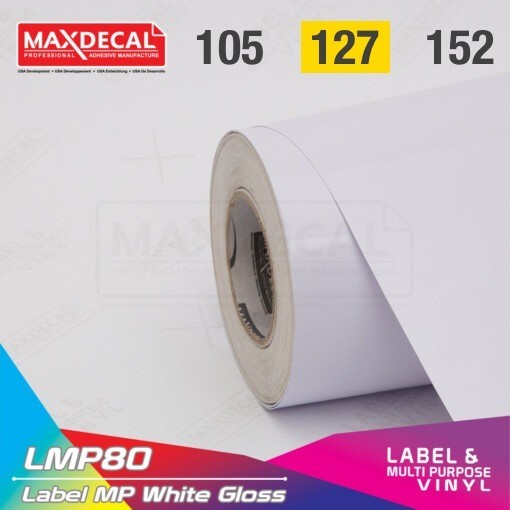 Jual [Meteran] Maxdecal LMP85 Sticker Label Printing Vinyl 127 cm Bahan ...