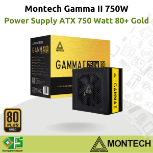 Jual PSU Montech Gamma II 750 Watt 80 Plus Gold Modular | Power Supply ...