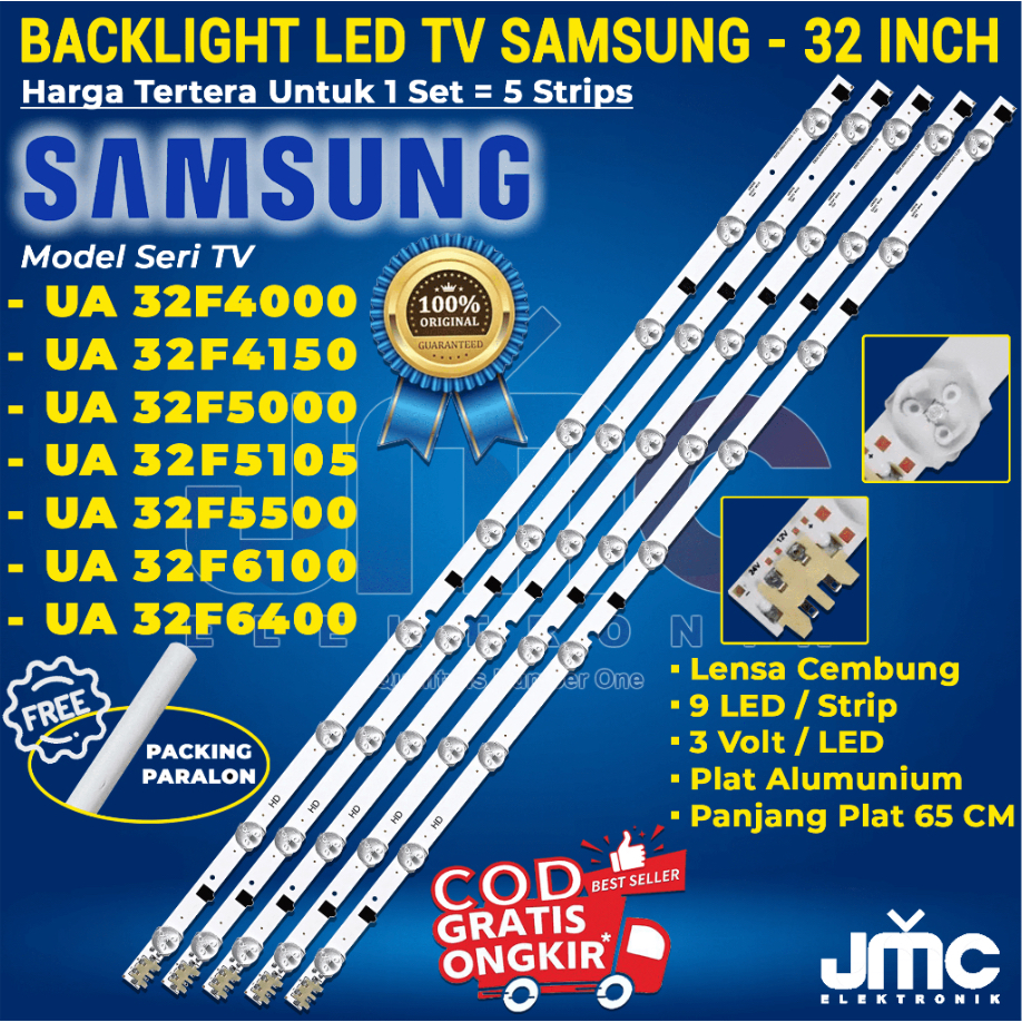 Jual BACKLIGHT TV LED SAMSUNG 32 INCH 32F4000 32F4150 32F5000 32F5500 ...