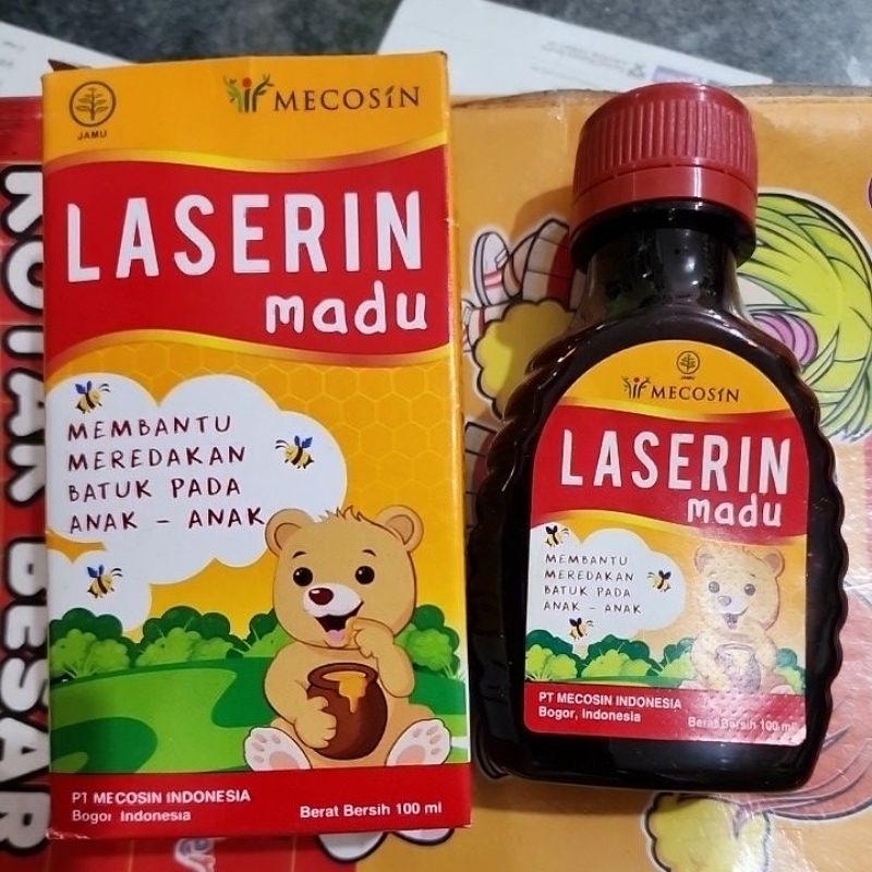 Jual Laserin Madu 100ml 1 botol batuk anak | Shopee Indonesia