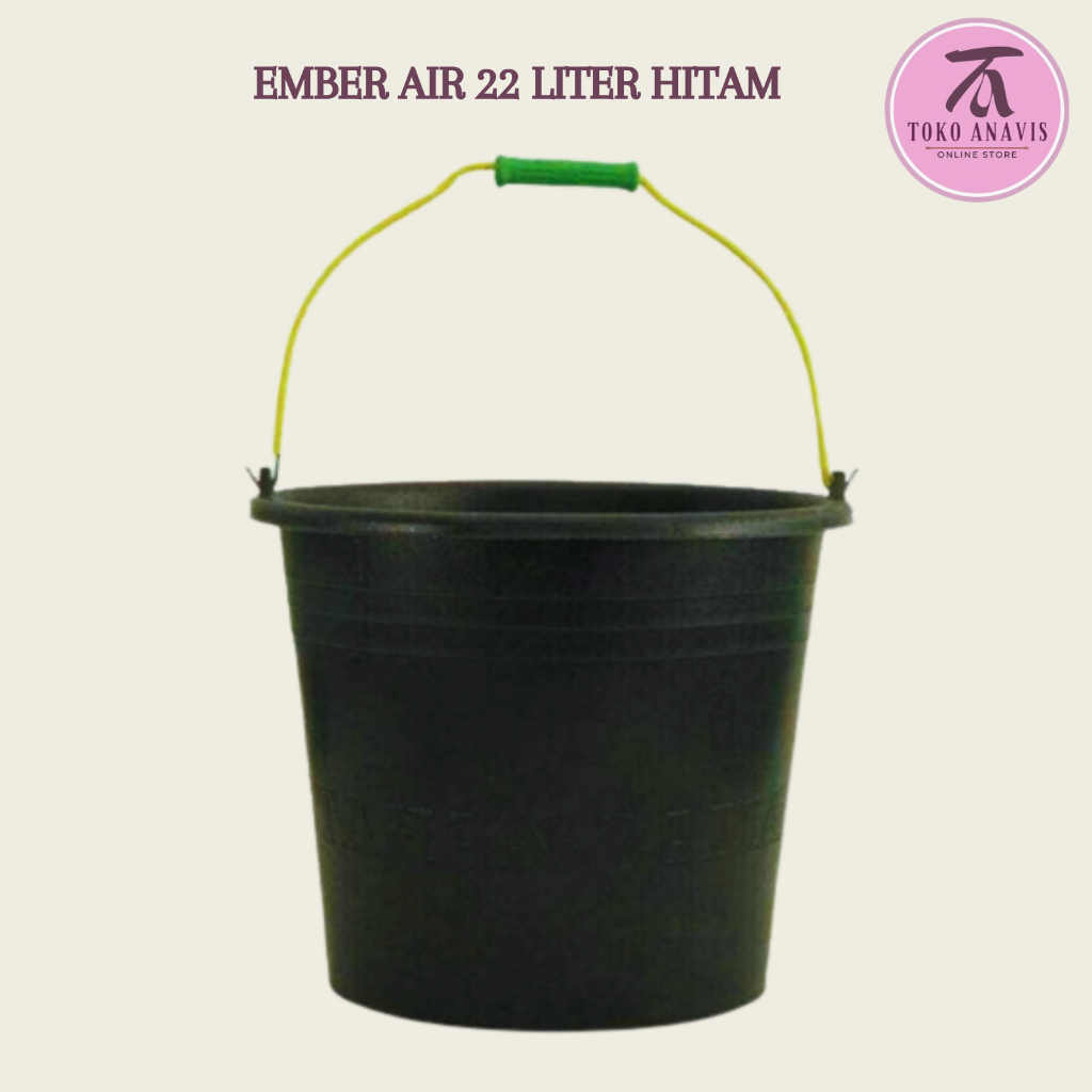 Jual Ember Hitam Karet 22 Liter | Shopee Indonesia