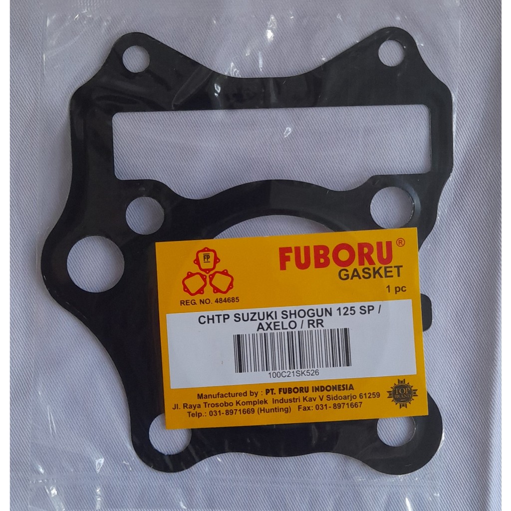 Jual PAKING CYLINDER HEAD SUZUKI SHOGUN 125 SP CHTP FUBORU | Shopee ...
