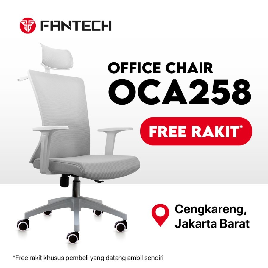 Jual Fantech Kursi Kerja Kantor OCA258 Premium Office Chair | Shopee ...