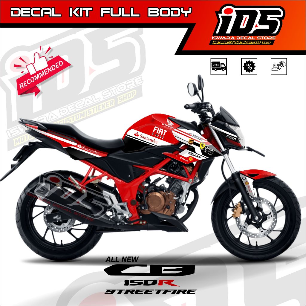 Jual Decal Cb 150r New Stiker Cb 150r 2019 Decal Full body cb150r Decal ...