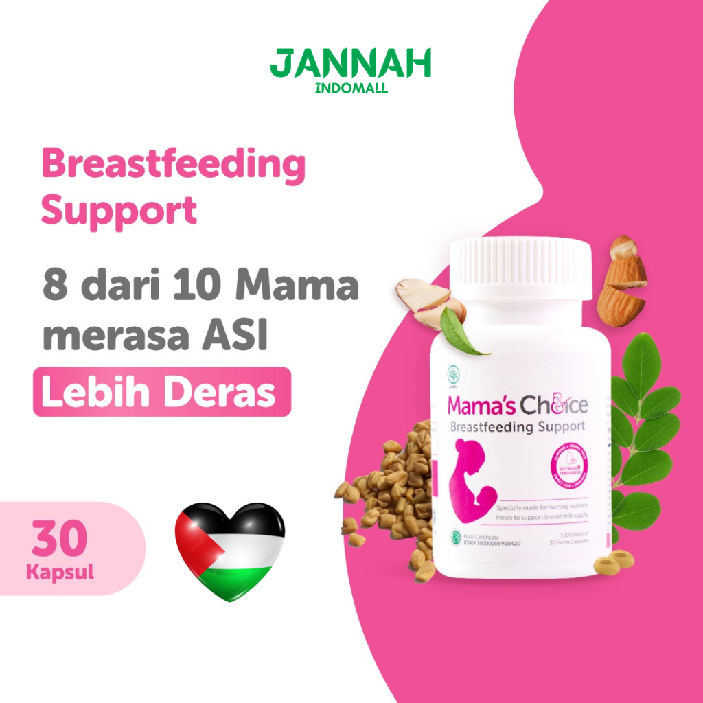 Jual Pelancar ASI | Mama's Choice Breastfeeding Support ~ Suplemen ASI ...