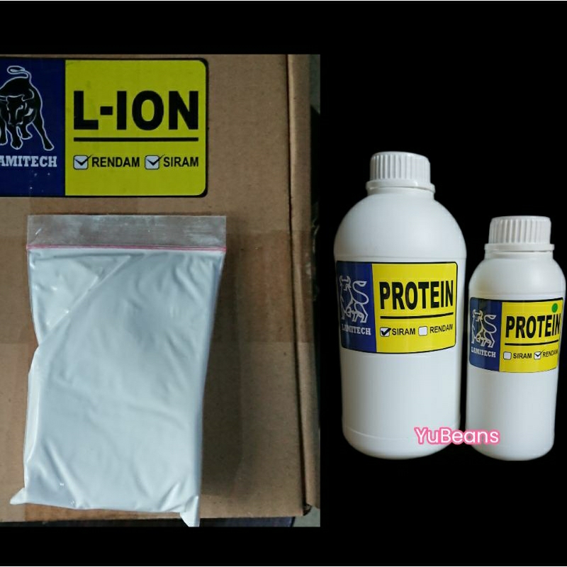 Jual 1 PAKET NUTRISI LAMITEK RENDAM SIRAM DAN 1 Pcs L-ION SERBUK ...