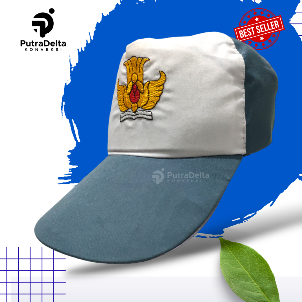 Jual TOPI SEKOLAH SMA KRETEK | TOPI ANAK SEKOLAH SMA PEREKAT ABU PUTIH ...