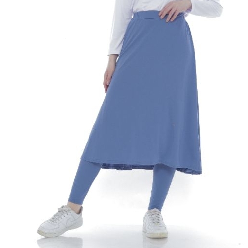 Jual Legging Rok Panjang Olahraga Wanita Skirt Sport Jogging Renang ...