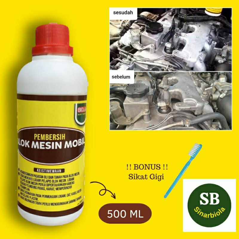 Jual Cairan Pembersih Blok Mesin Mobil 500 ml | Shopee Indonesia
