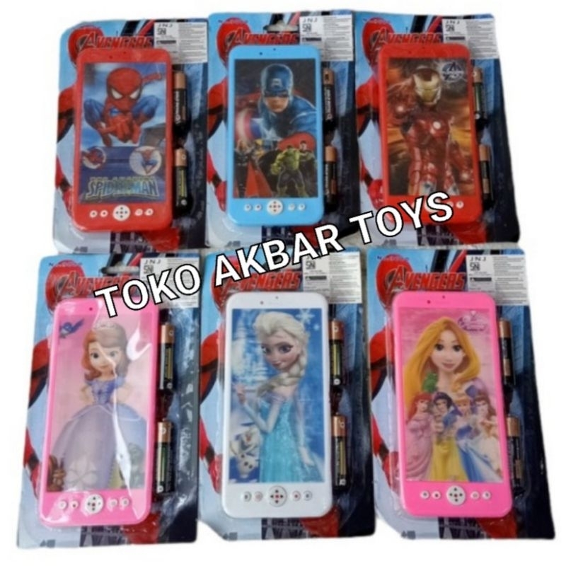 Jual Mainan Anak Handphone HP Hape-hapean Model Android | Shopee Indonesia