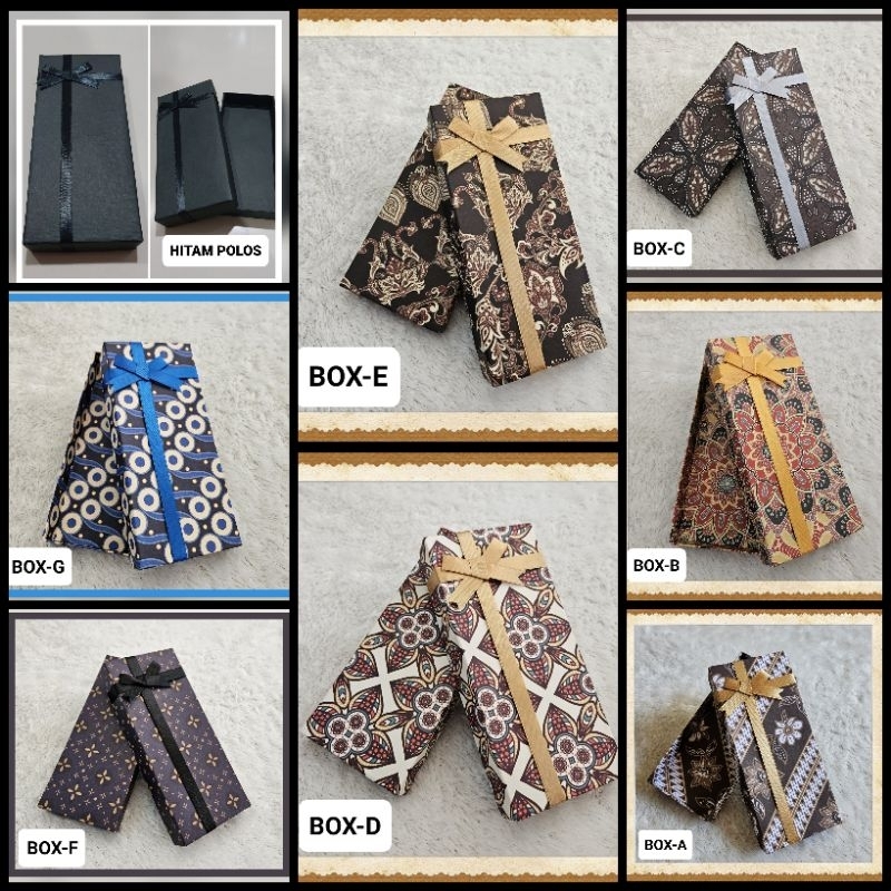 Jual Kotak dasi - box dasi - tempat dasi - gift box - kotak souvenir ...