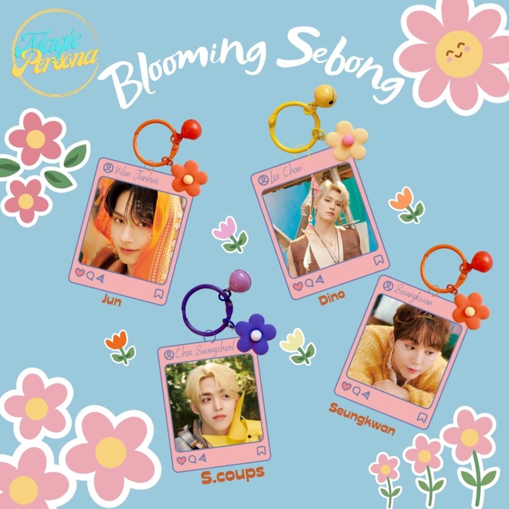 Jual Blooming Sebong (seventeen keychain) | Shopee Indonesia