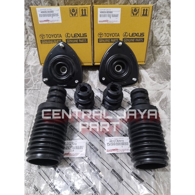 Jual SUPPORT SHOCK+BOOT SHOCK+STOPPER SHOCK DEPAN VIOS OLD SET 6PC ...