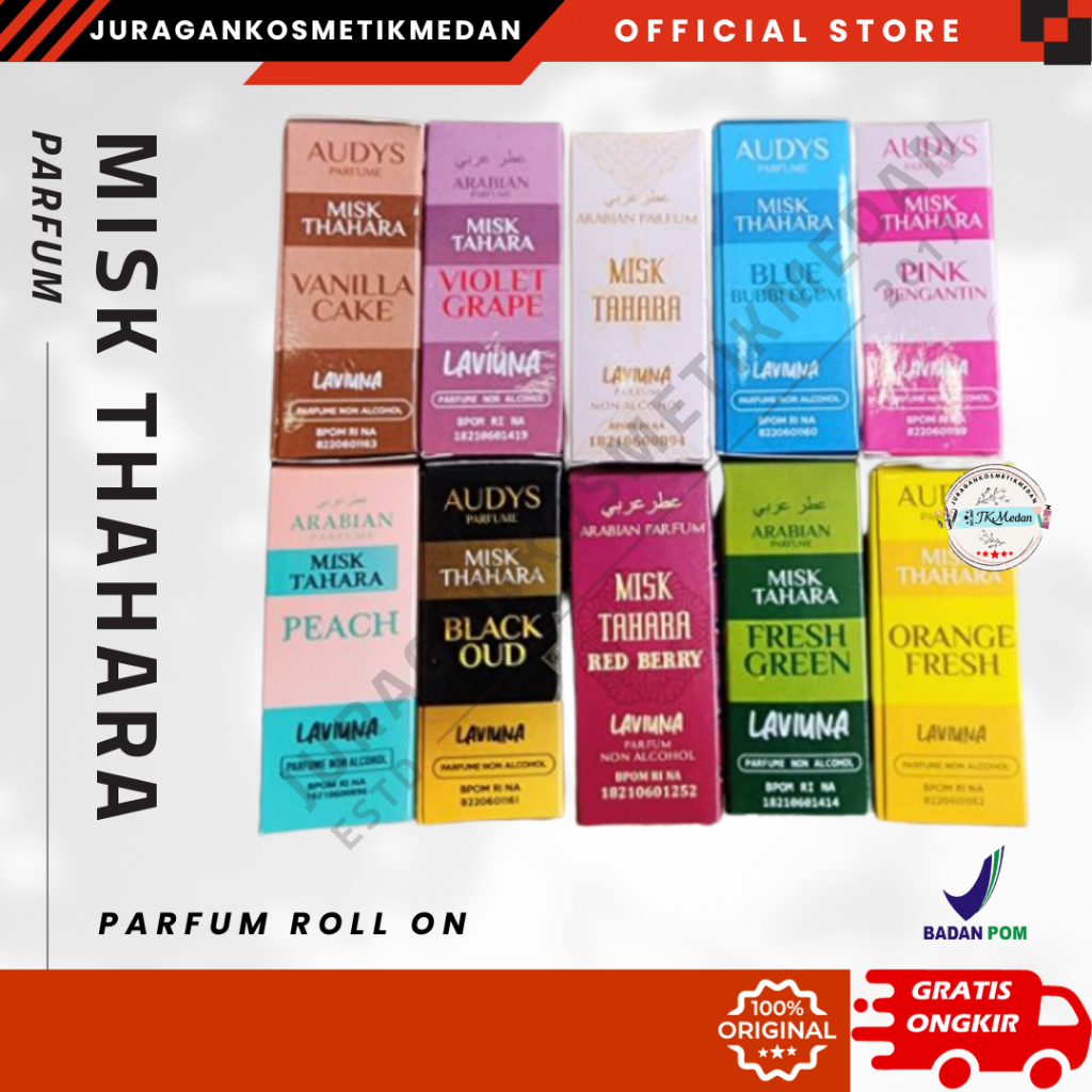 Jual BPOM PARFUM MISK TAHARA ORIGINAL MISK THAHARAH BPOM PARFUM MISK ...