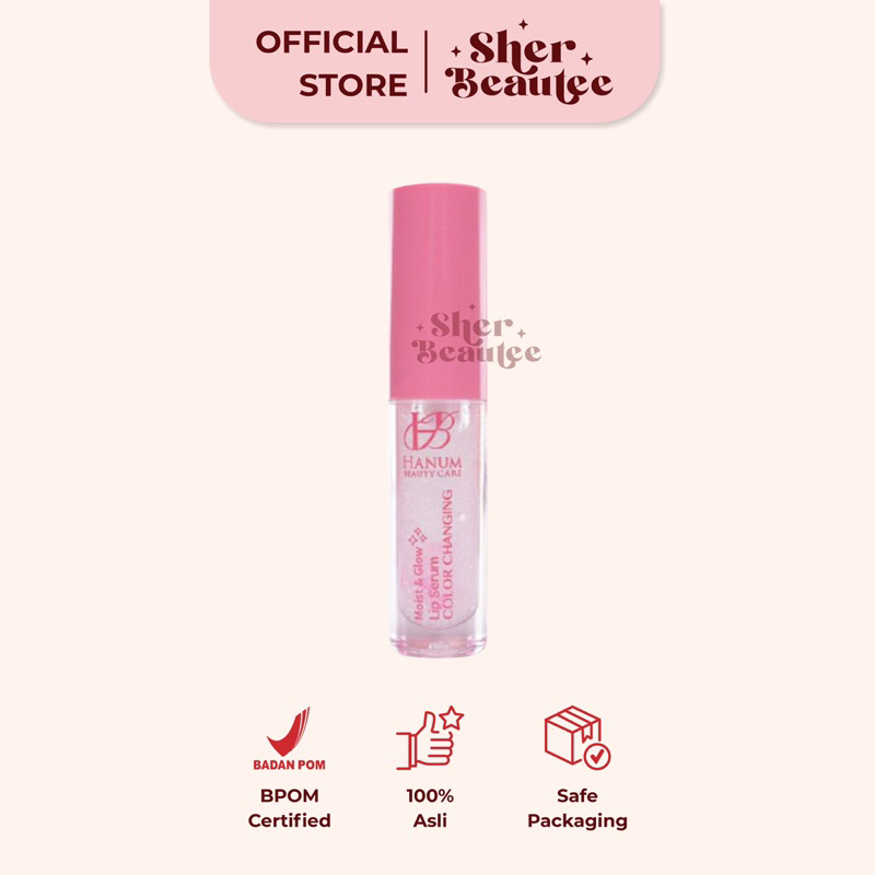 Jual Hanum Beauty Care Moist & Glow Lip Serum Color Changing | Shopee ...
