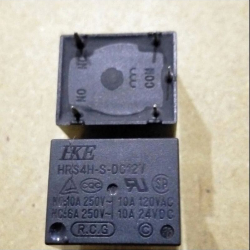 Jual Relay HKE DC 12V 10A 5 kaki (5Pin) 10pcs | Shopee Indonesia